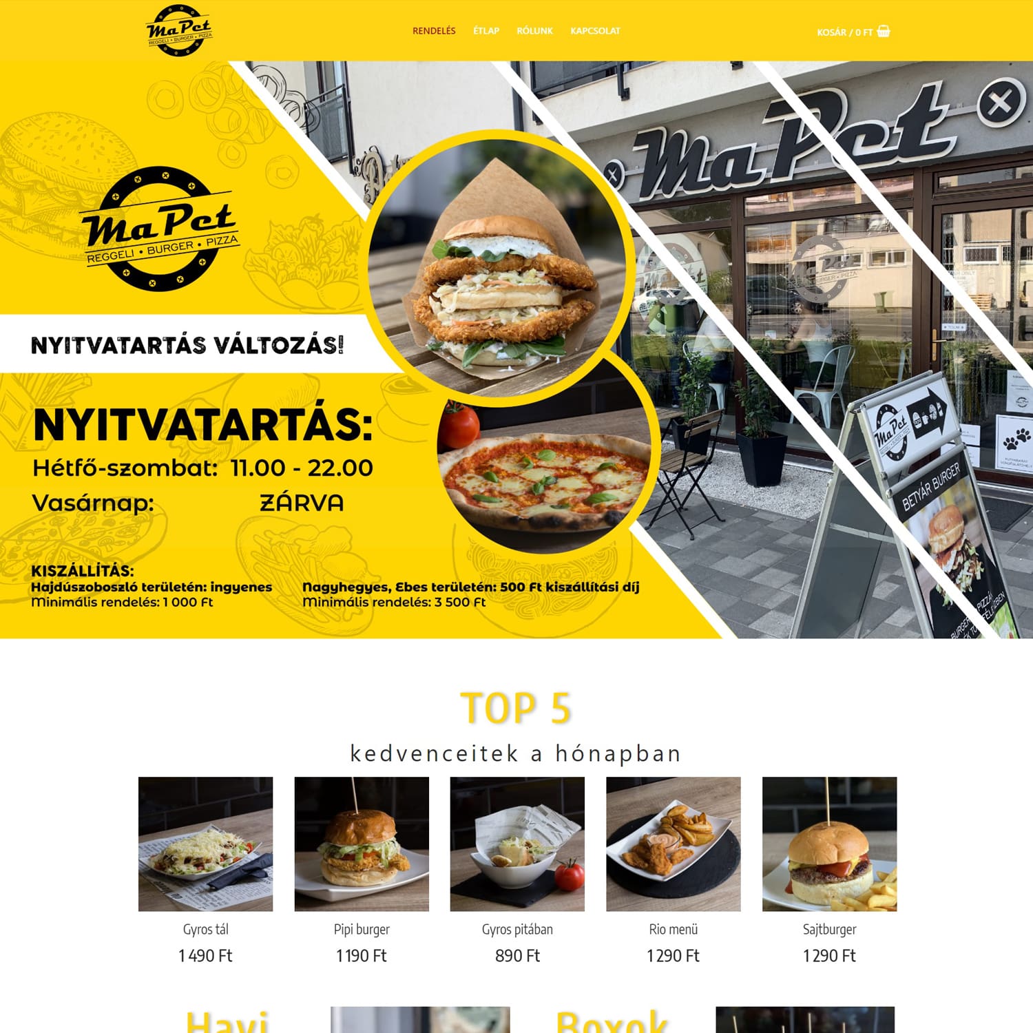 Weboldal készítés - FutureManagement - Jövőt építünk